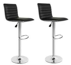 Bar Stools / Nook Chairs - Set of 2 – Black Colour | Shop Today. Get it ...