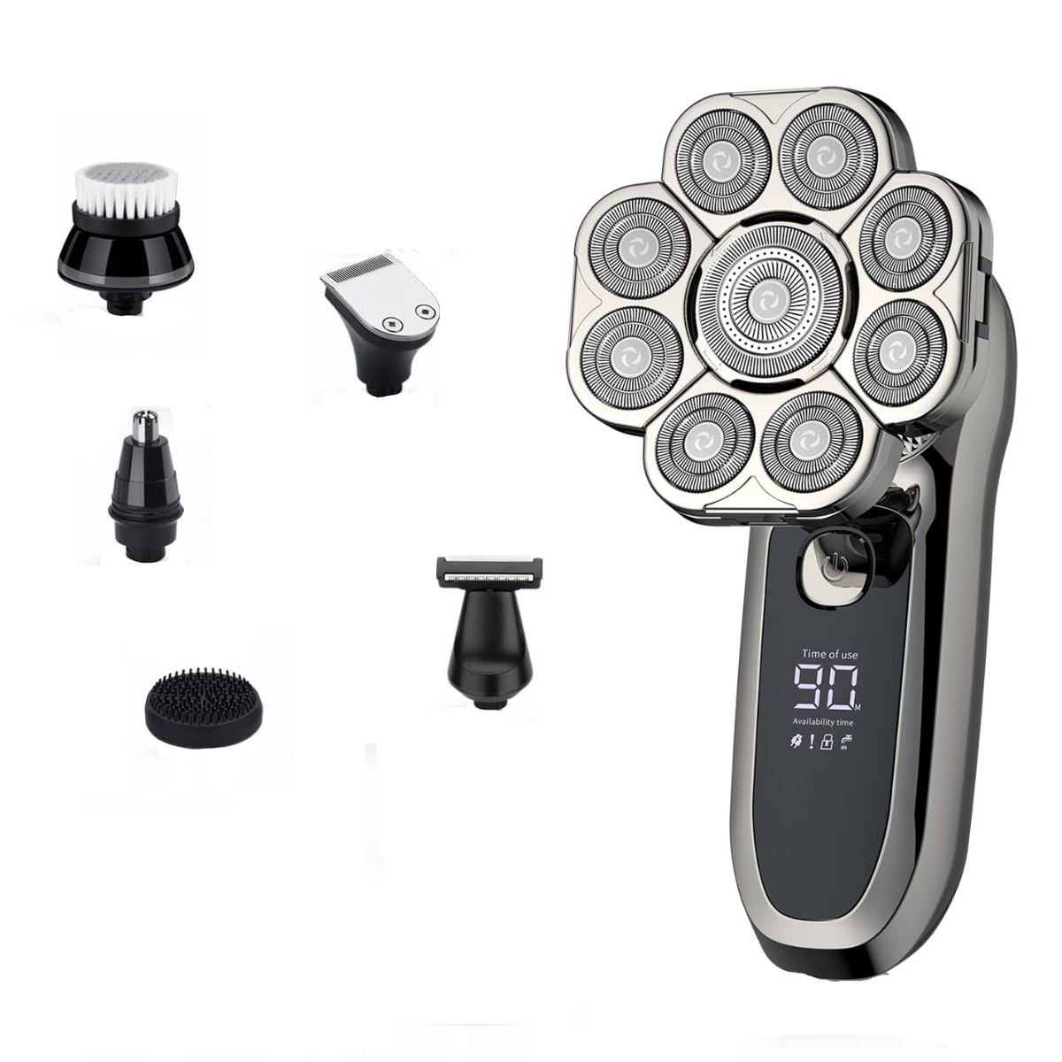 9D Rotary Shaver Grooming Kit for Bald Men | Shop Today. Get it ...
