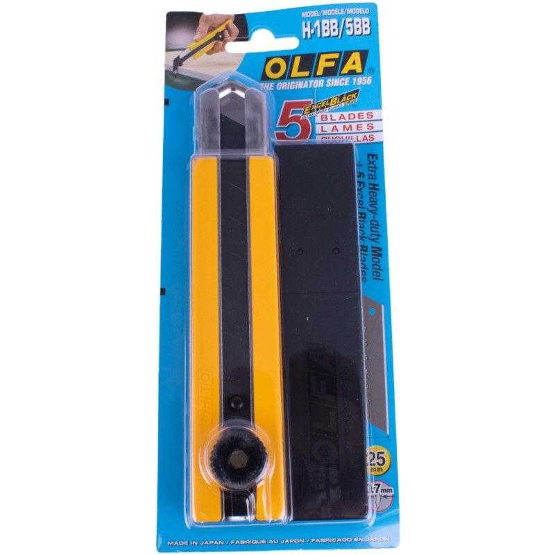 Olfa Cutter Model H-1-Bb-5bb Extra Heavy Duty Snap Off Knife Cutter 2 ...