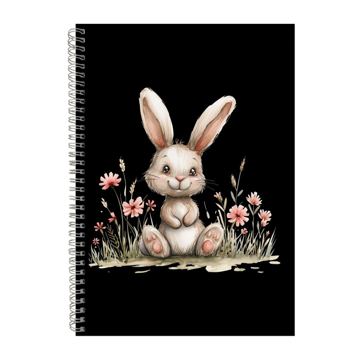 Rabbit 2 A4 Notebook Spiral Lined Notepad Easter Idea 379 | Shop Today ...
