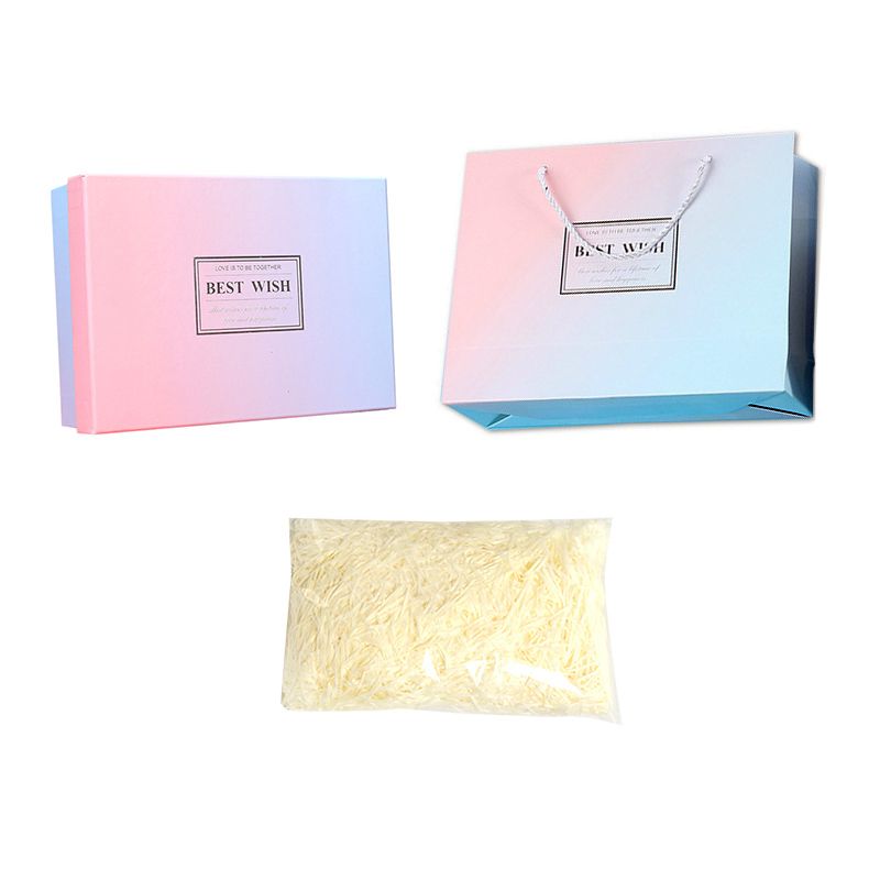 Gradient Color Box With Lid And Shredded Paper Filler | Shop Today. Get ...