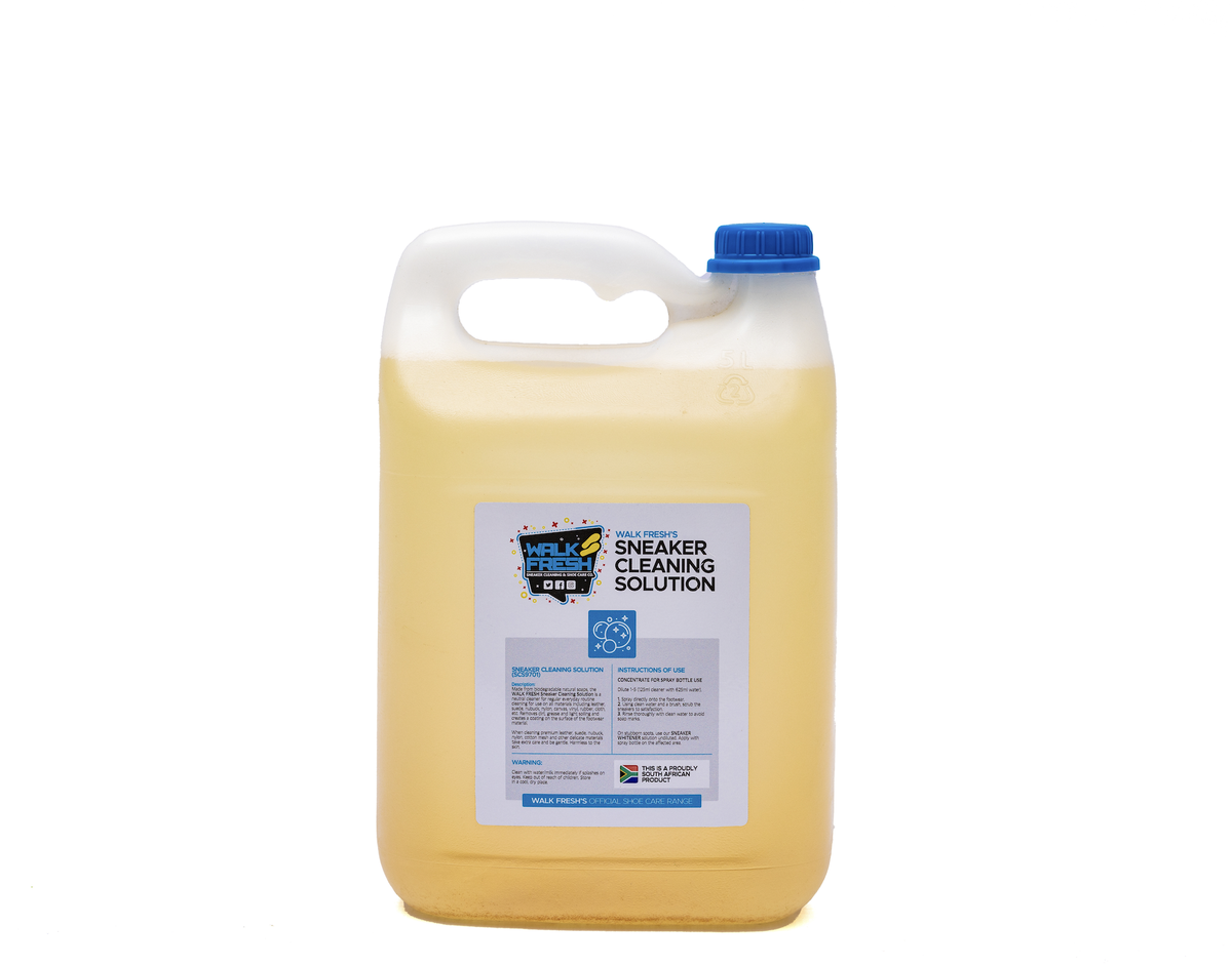 Walk Fresh Sneaker Cleaning Solution - 5L | Shop Today. Get it Tomorrow ...