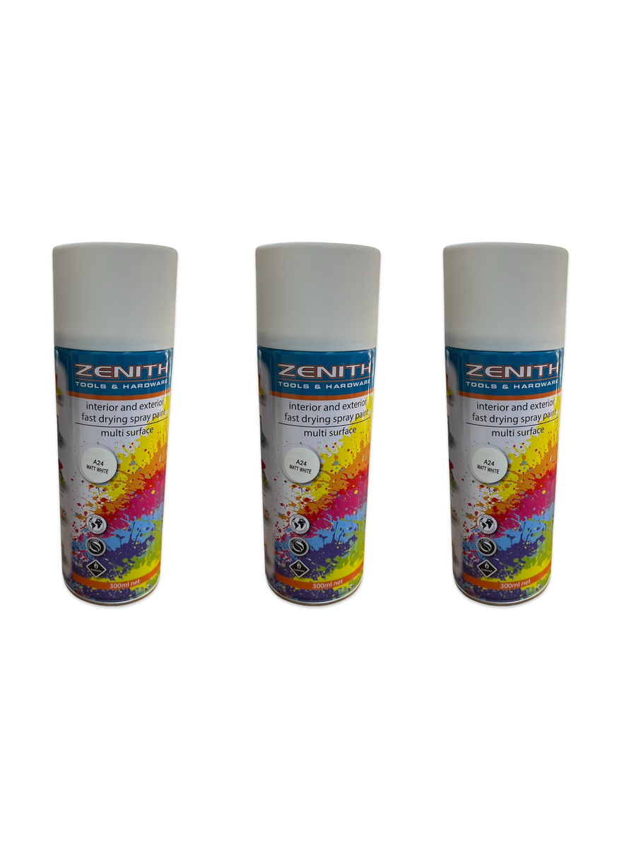 Zenith Spray Paint Matt White | Shop Today. Get it Tomorrow! | takealot.com