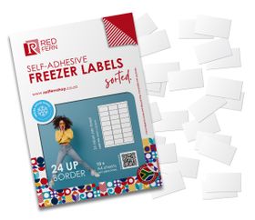 Redfern Freezer 24up Self-Adhesive Labels -10 Sheets | Shop Today. Get ...