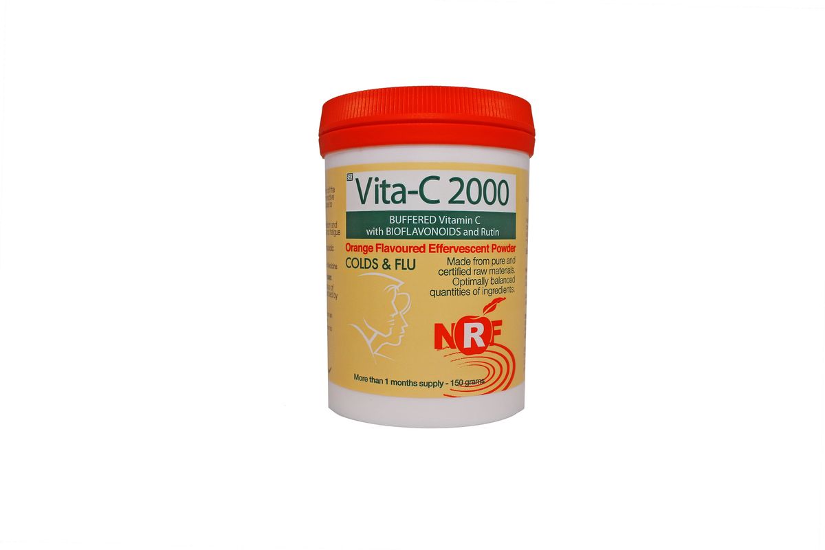 Vita-C 2000 - 150g Orange Flavoured Effervescent Powder | Shop Today ...