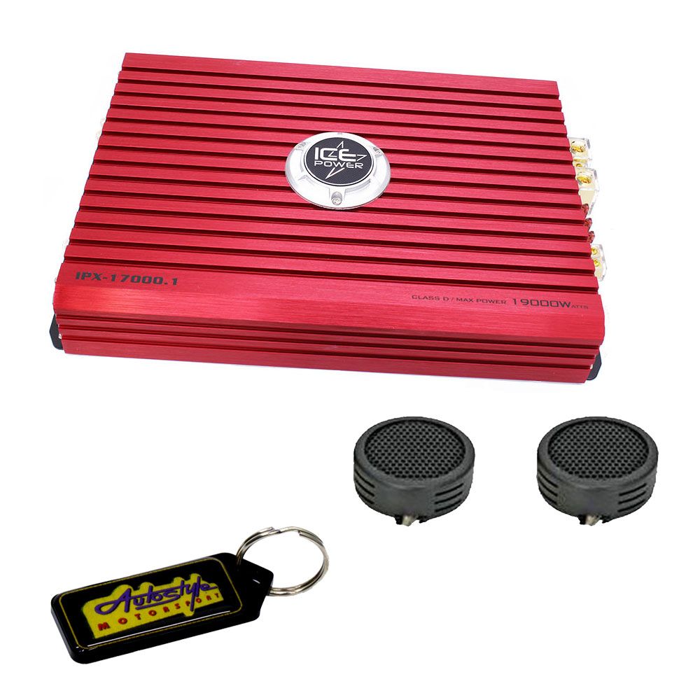 Ice Power Class D 19000w 1 Ch Monoblock Amplifier & Evo Tweeters ...