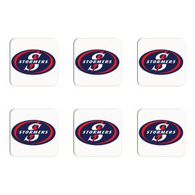 DHL Stormers Emblem Rugby Coasters - Set of 6 | Shop Today. Get it ...