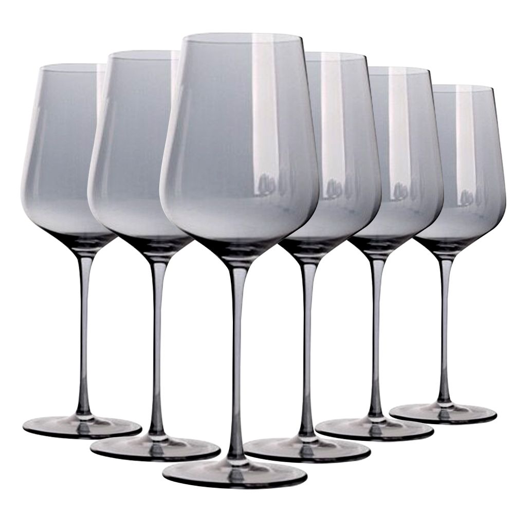 Set of 6 Transparent Crystal Glass Champagne Glasses | Shop Today. Get ...