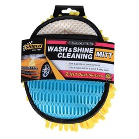 Shield - Microfibre Wash & Shine Cleaning Mitt | Shop Today. Get it ...