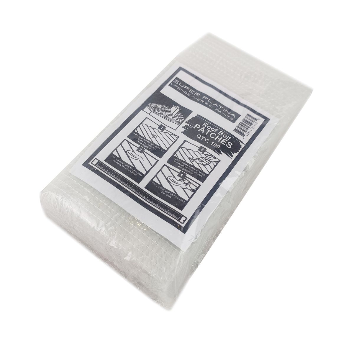Super Platina - Premium Waterproofing Membrane Roof Bolt patches (100 ...
