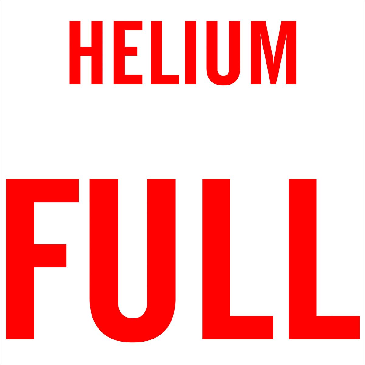 Helium Full 19x19cm Sign- 2 Pack | Shop Today. Get it Tomorrow ...