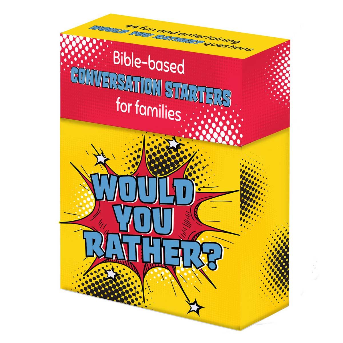 Box Cards, Would You Rather? Bible-Based Conversation Starters for ...