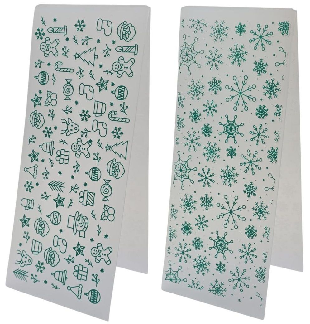 3D Embossing Folders for Christmas greeting cards - 2 Pack | Shop Today ...