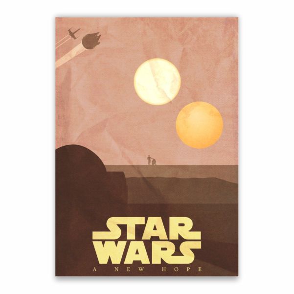 Star Wars A New Hope Poster - A1 | Shop Today. Get it Tomorrow ...