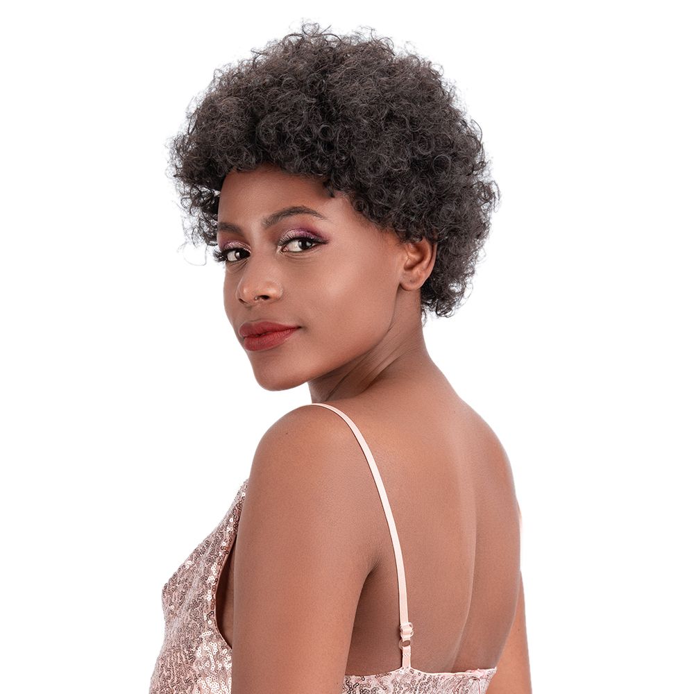 Magic Brown Short Afro Kinky Curly Machine Made Synthetic Hair Wigs ... Magic Brown Short Afro Kinky Curly Machine Made Synthetic Hair Wigs ...