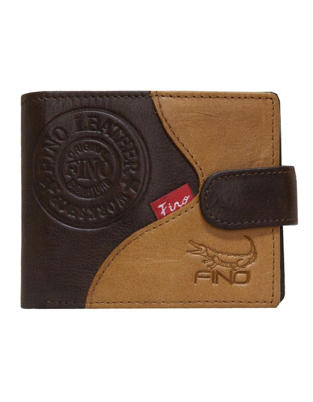 Fino HL-1339/CRO Genuine Leather Card Wallet with SD Card Holder & Box ...