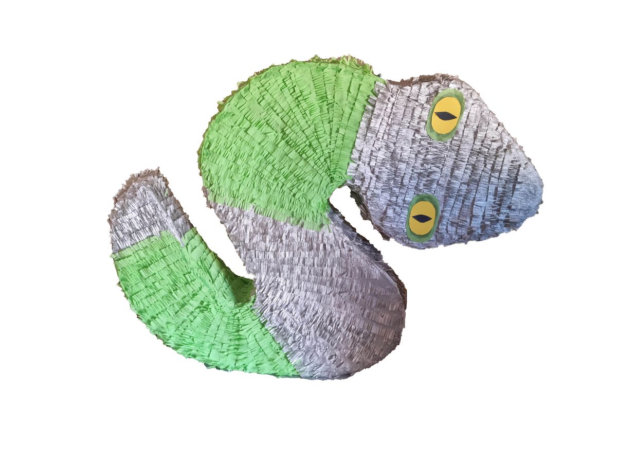 Silver & Green Snake Pinata | Shop Today. Get it Tomorrow! | takealot.com