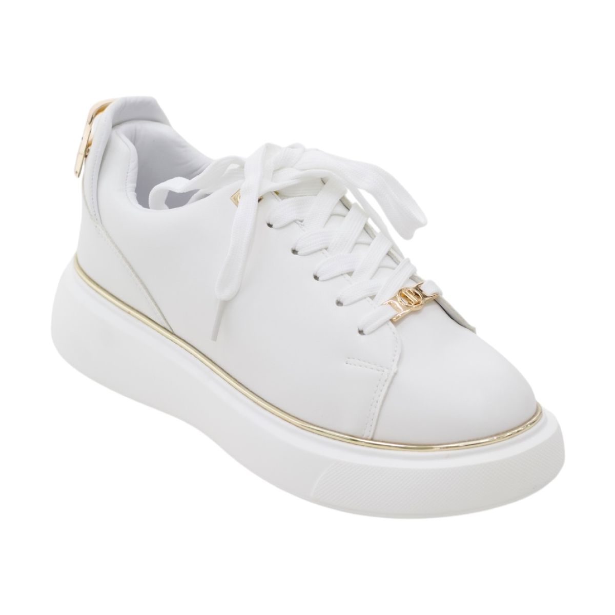 Lamara Paris Carol Lace-Up Casual Sneaker White | Shop Today. Get it ...