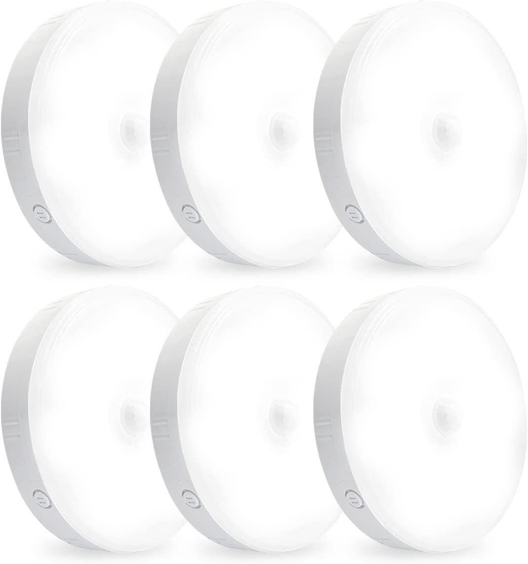 Motion Sensor Lights, 6 Pack Dimmable Stick on Light | Shop Today. Get ...