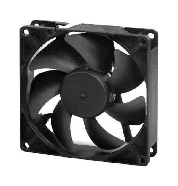 Multicomp MC001596 Axial Fan, IP56, 12 V, DC, 92 mm, 25 mm, 51.5 cu.ft ...