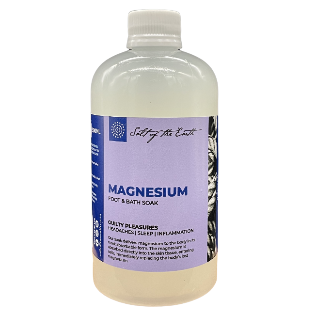 Salt of the Earth - Magnesium Foot and Bath Soak 500ml - Guilty ...