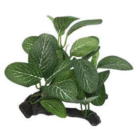 Pet Aquarium Tree Life-Like Artificial Shade Leaf For Fish Tank Decor ...
