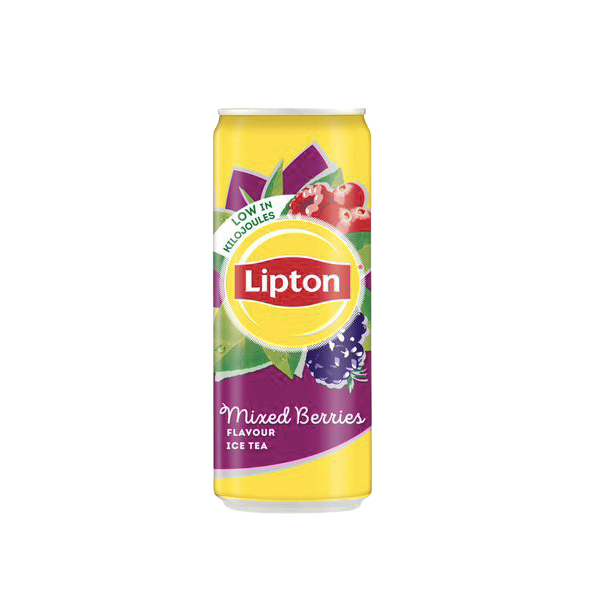 Lipton Mixed Berries Ice Tea 300ml Can Pack Of 24 Shop Today Get