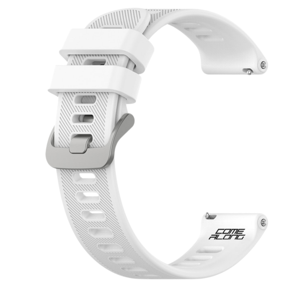 Comealong 20mm Silicone Sports Watch Band for Garmin Forerunner 55/245 ...