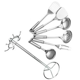 0089 Stainless Steel Kitchen Tool Set 7 In 1 | Shop Today. Get it ...