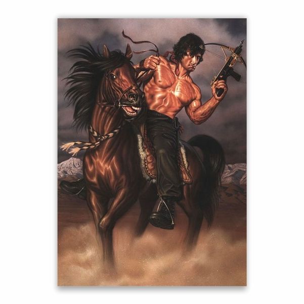 Rambo On A Horse Poster - A1 | Shop Today. Get it Tomorrow! | takealot.com