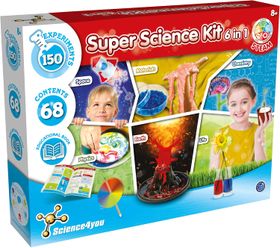 Science4you - Super Science Kit 6-in-1 - Educational STEM Toy | Shop ...