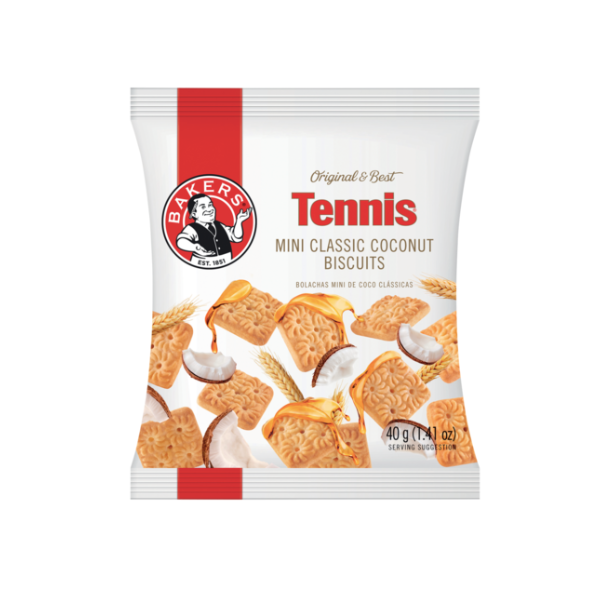 Bakers Mini Tennis Biscuits 40g - Pack of 48 | Sweet Snack Treats ...