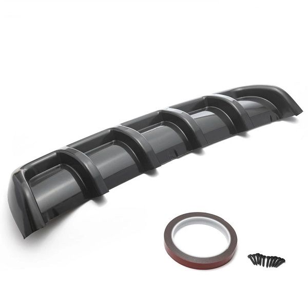 Car Rear Diffuser Spoiler Black | Shop Today. Get it Tomorrow ...