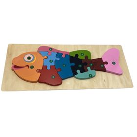 11 Pieces Wooden 3D Fish Puzzle | Buy Online in South Africa | takealot.com