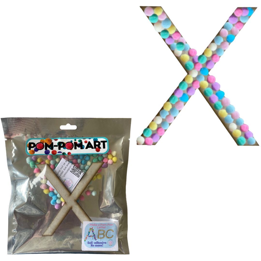 Alphabet Pom Pom Art - Letter X | Shop Today. Get it Tomorrow ...