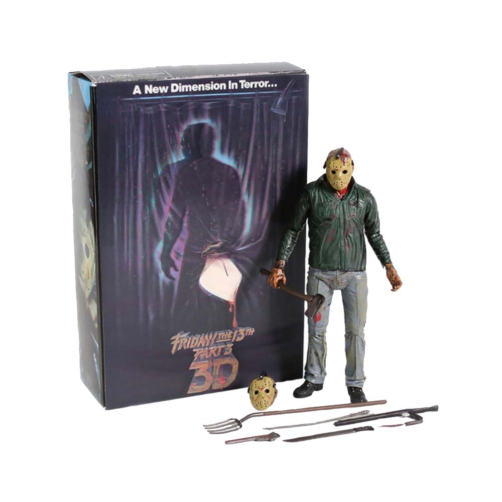 Jason Voorhees Friday the 13th Part 3 Action Figure 18cm | Shop Today ...