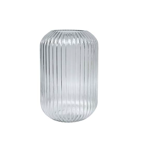 Smoked Ribbed Glass Vase | Shop Today. Get it Tomorrow! | takealot.com