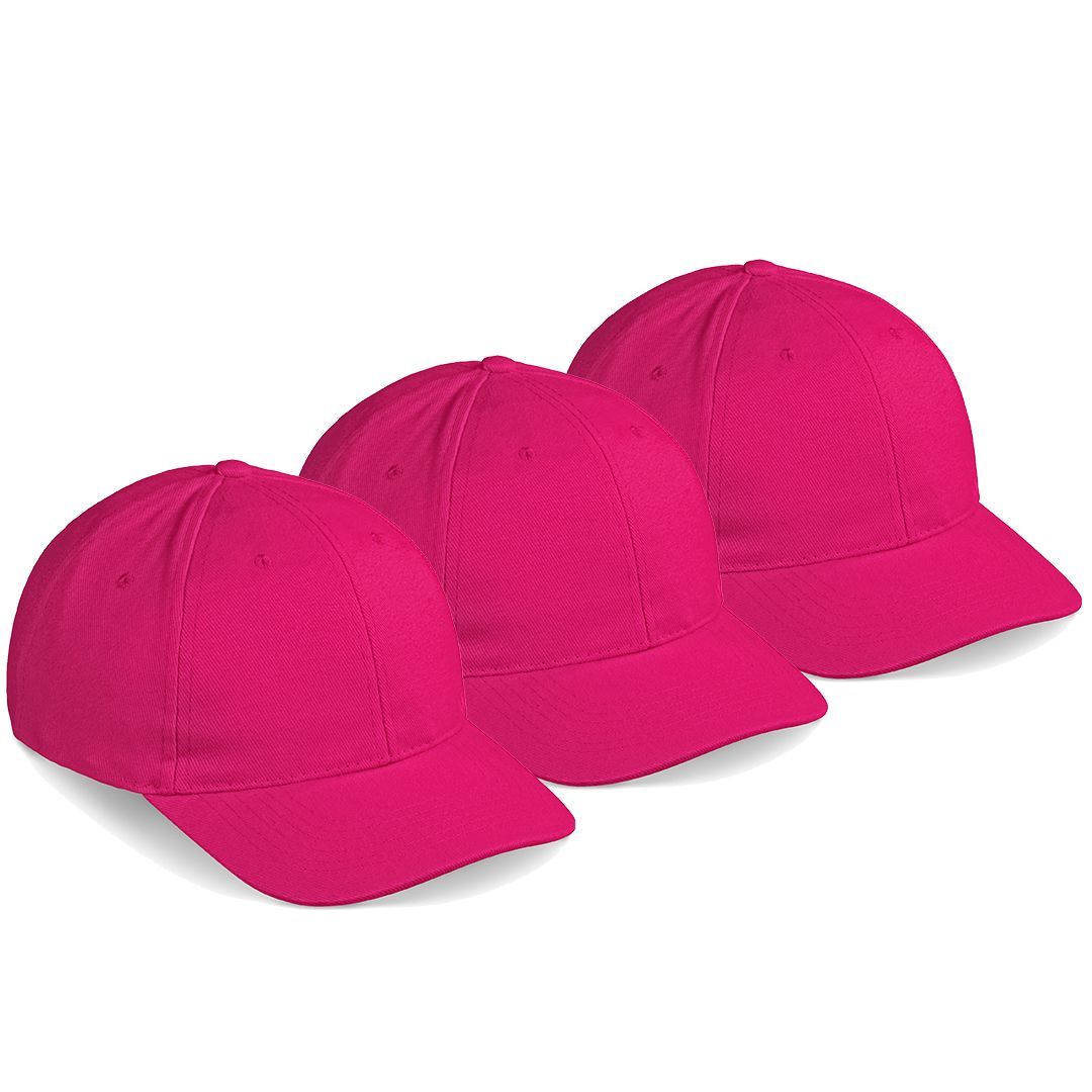 Always Summer Pink Clifton 6 Panel Cotton Beach Cap 3 Pack | Shop Today ...