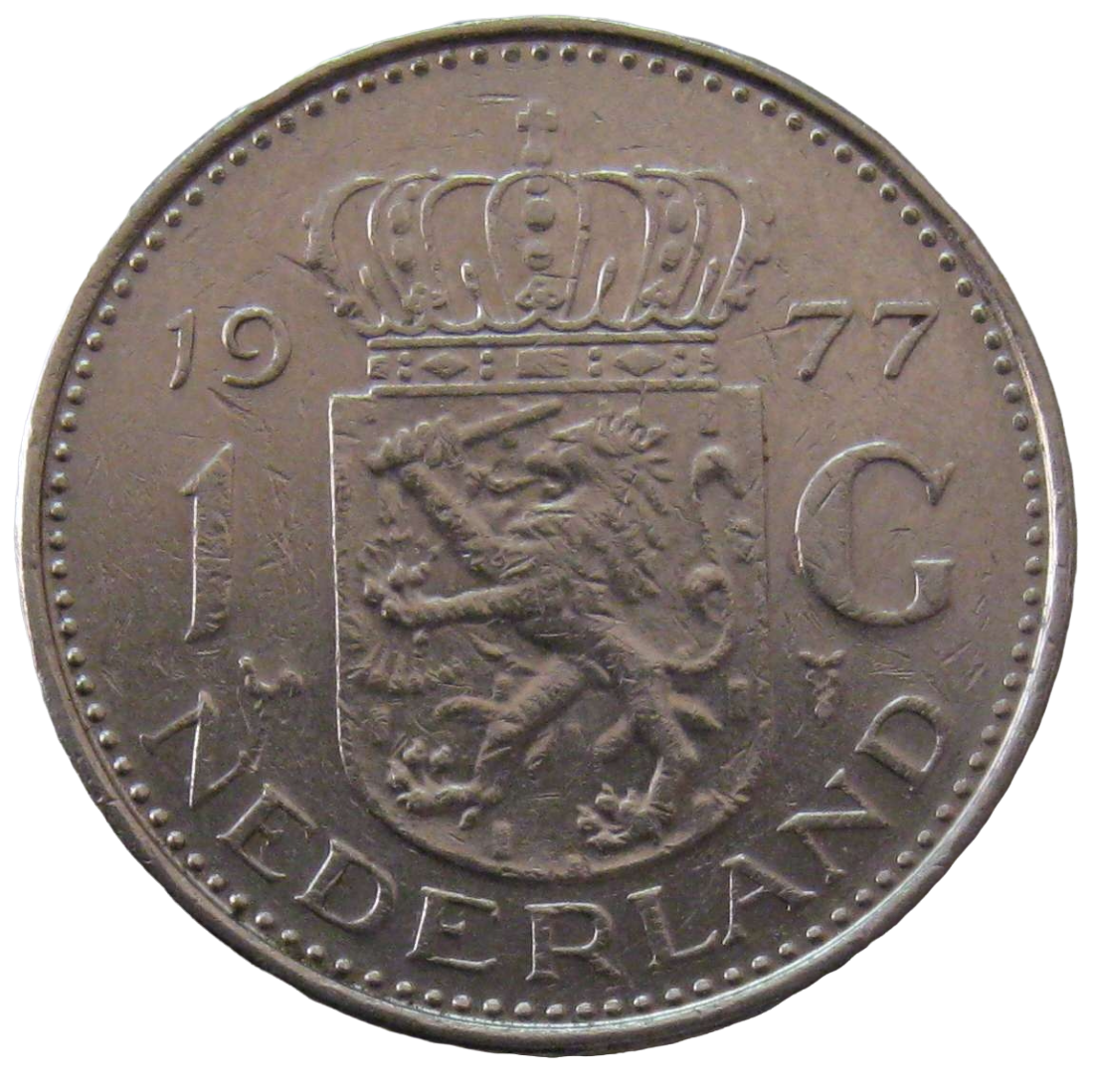 1977 Netherlands 1 Gulden Queen Juliana | Shop Today. Get it Tomorrow ...