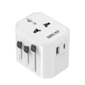 SUPA FLY Travel Adapter Plug UK USA & AUS | Type-C & USB-C | Shop Today ...