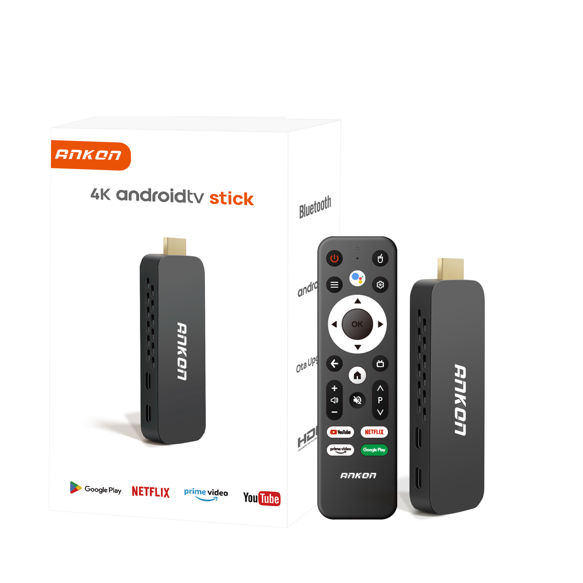 ANKON X8 Android TV Box TV Stick | 5GWiFi & 2GB+16GB 4K visual ...