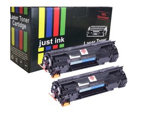 Compatible HP 78A / CE278A / Canon 726 / 728 Black Toner Cartridge x 2 ...