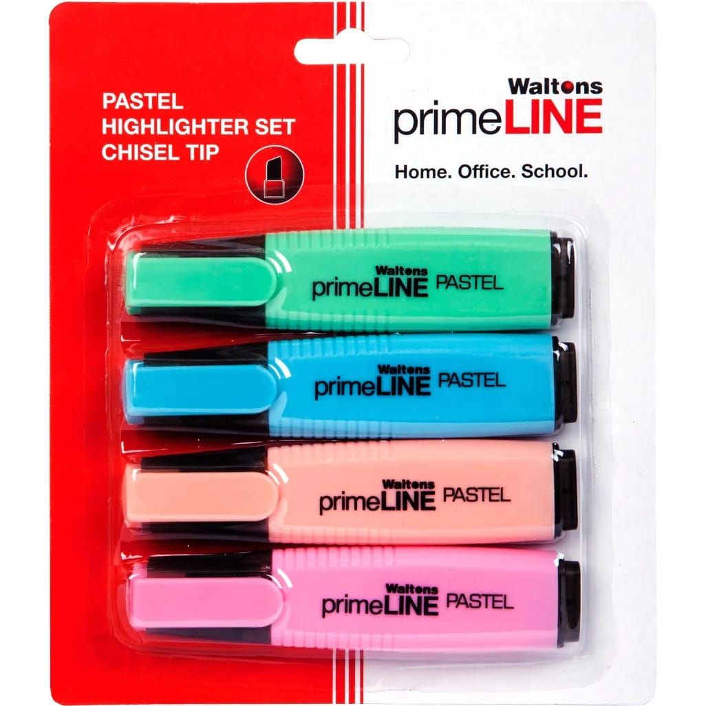 Primeline Highlighter Pastel Assorted WP22 Set of 4 | Shop Today. Get ...
