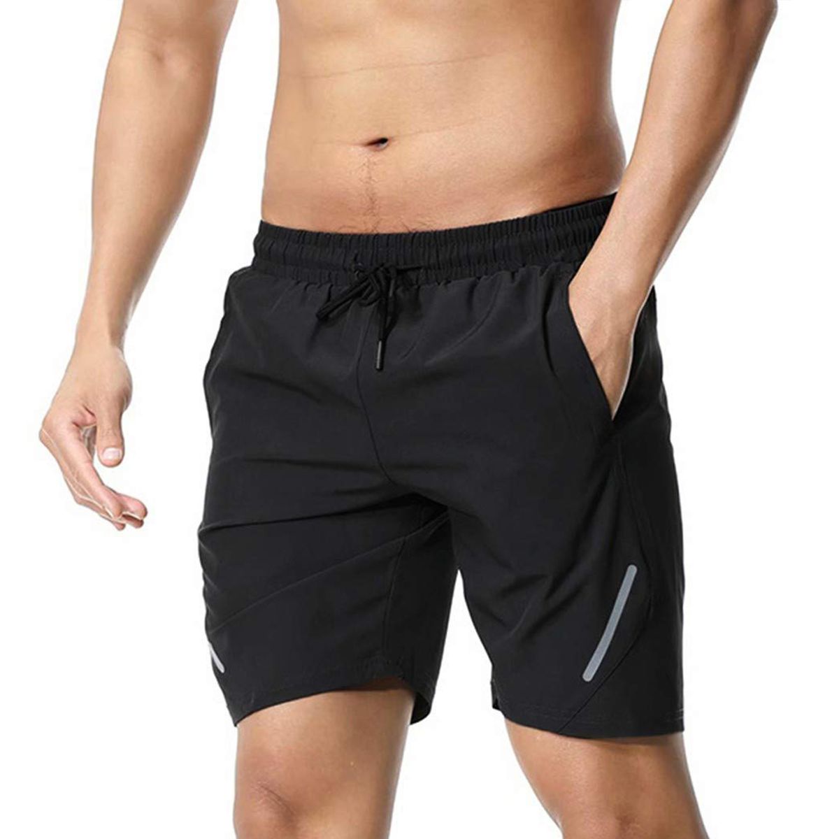 Mens Running Shorts Fast Dry Gym Workout Fitness Sport Pants Shop