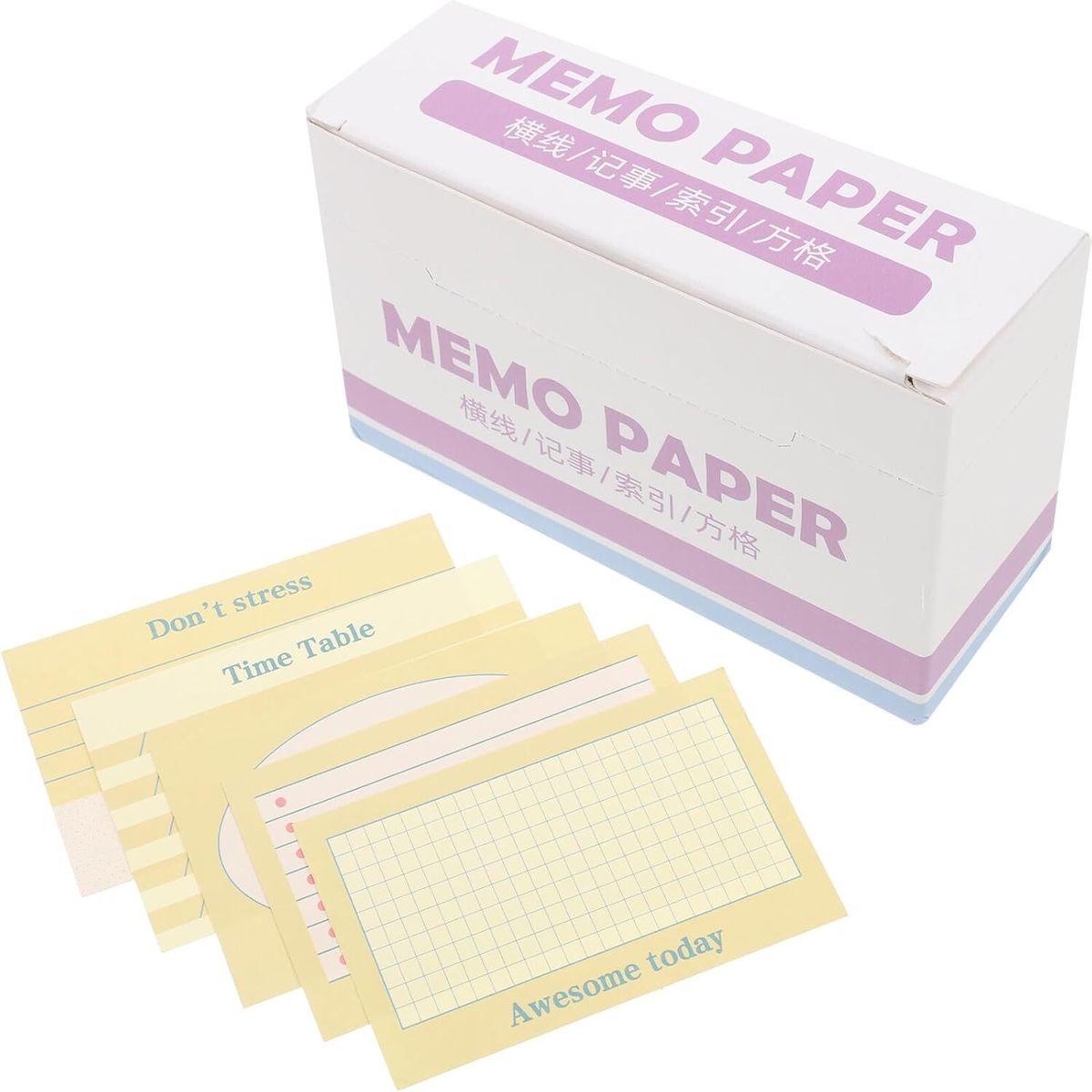 180pcs Lined Index Cards with Ruled Flashcards for Studying and Note ...