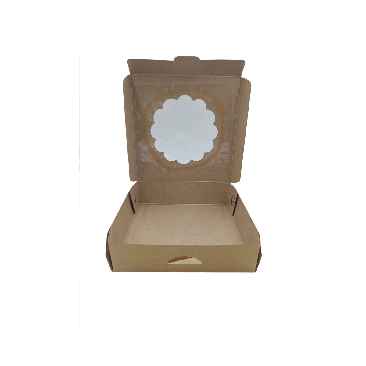 Kraft Small Quiche Boxes with PLA Window - 12cm - 25 Pack | Shop Today ...
