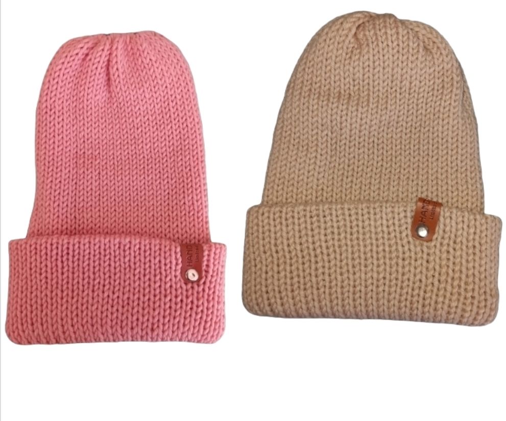 Pure Wool Double Layer Ponytail Beanies - 2 Pack | Shop Today. Get it ...