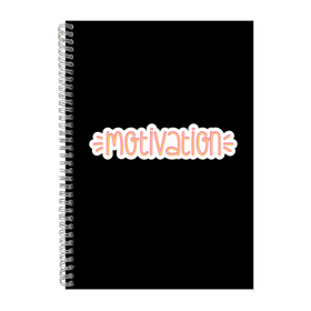 Motivation Motivational A4 Notebooks for Women Trendy Graphic Present ...