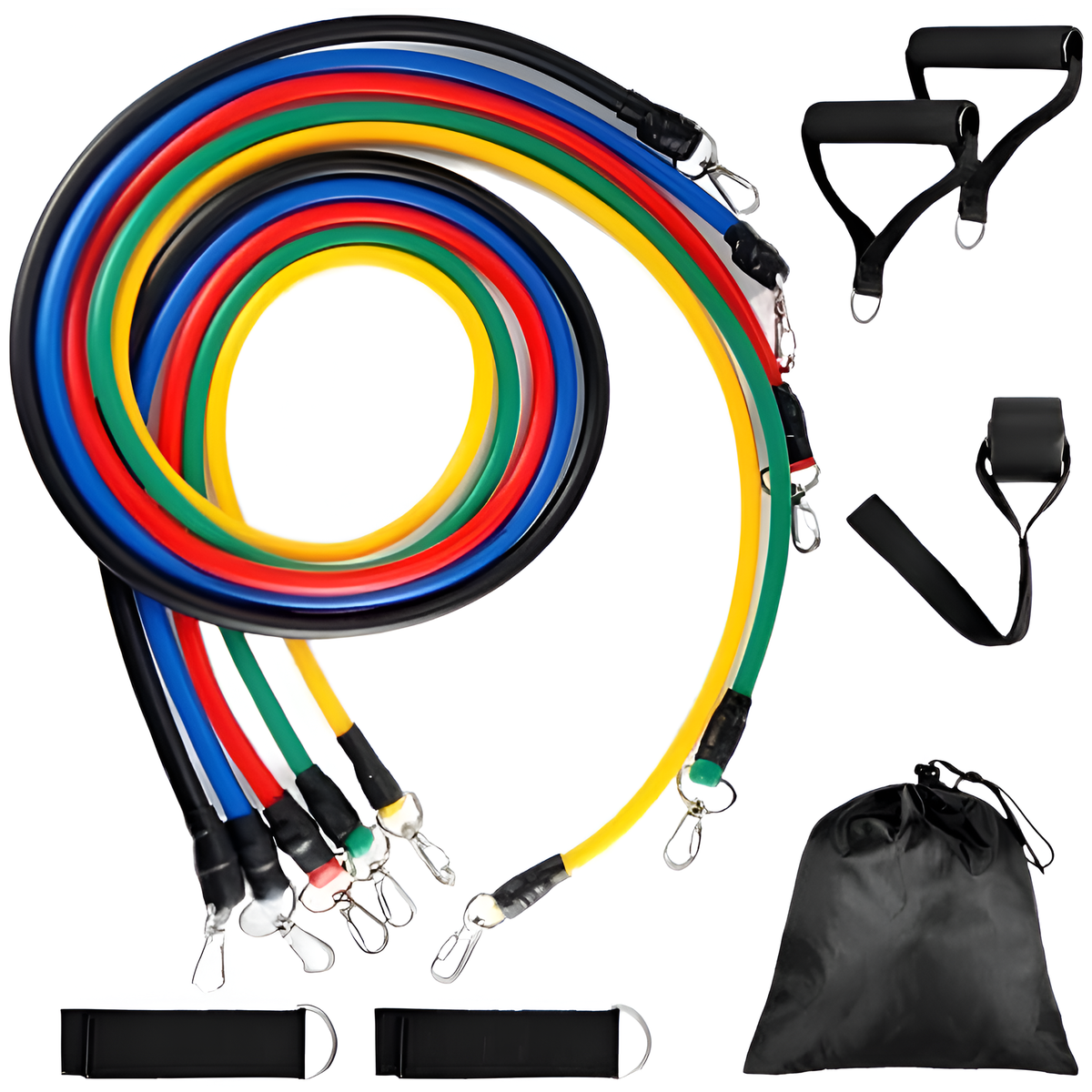 Resistance Bands with Handles, Exercise Bands Resistance Bands - 11 ...