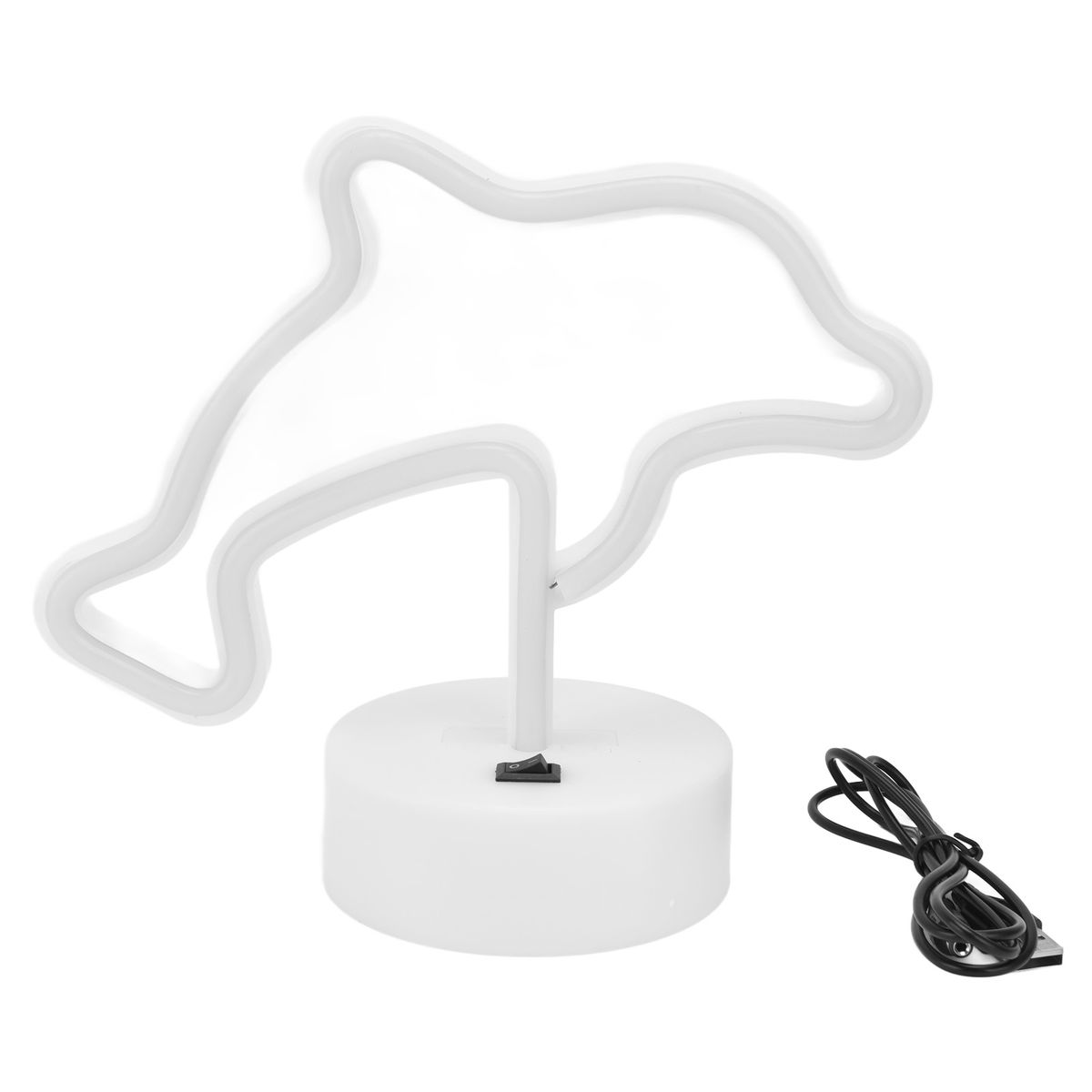 LED Dolphin Neon Light with Base (USB/Battery) | Shop Today. Get it ...